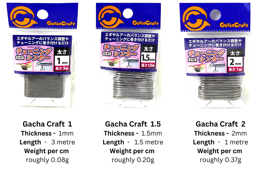 Gacha Craft Wire Sinker – Master Angler