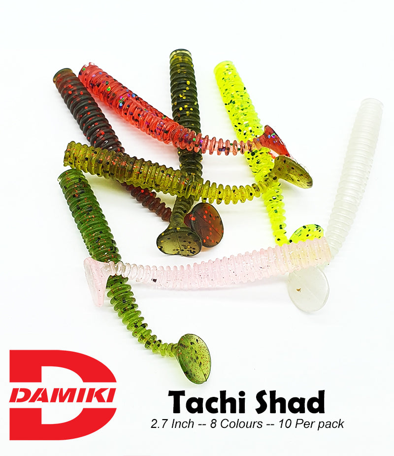 Damiki Tachi Shad 2.7 inch – Master Angler